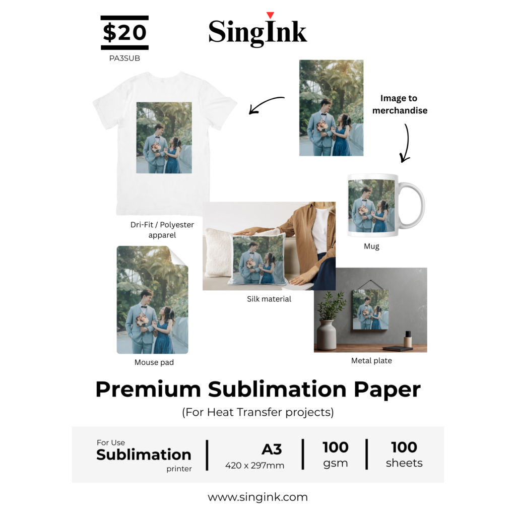 Sublimation Heat Transfer Paper | SingInk